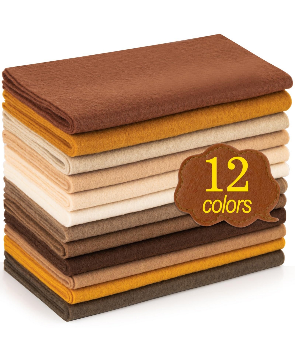Click here for Gnuadz 12 Rolls Soft Felt Fabric Sheets Diy Craft... prices