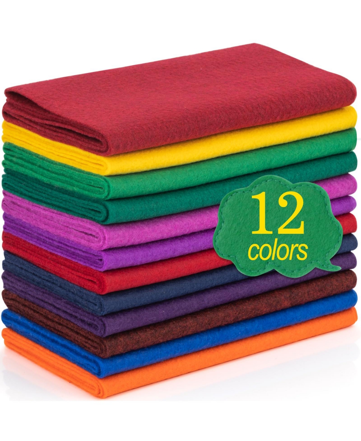 Click here for Gnuadz 12 Rolls Soft Felt Fabric Sheets Diy Craft... prices