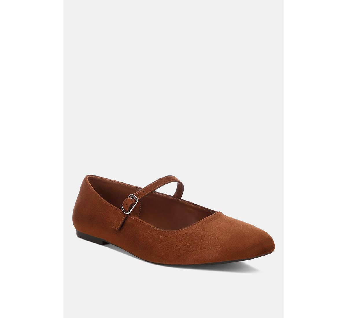 Click here for Rag and Co Womens Jobal Mary Jane Ballet Flats - B... prices