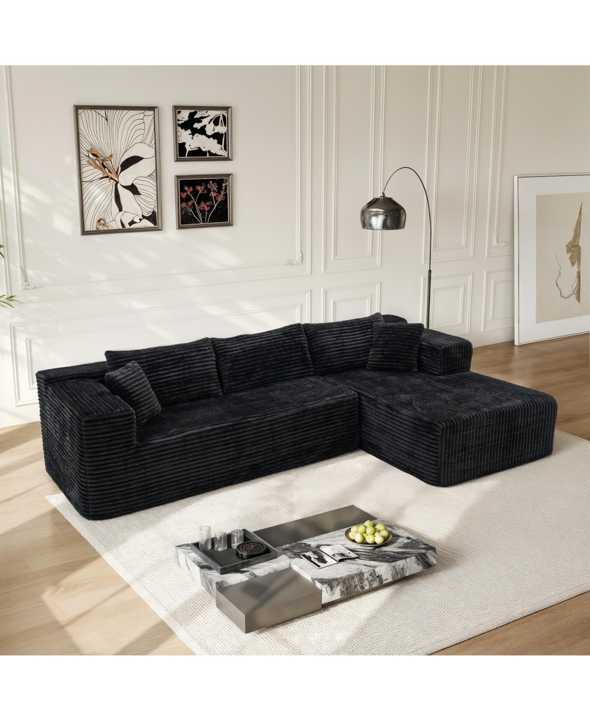 Click here for Famapy 106 Modular Sectional Sofa with Pillows  L-... prices