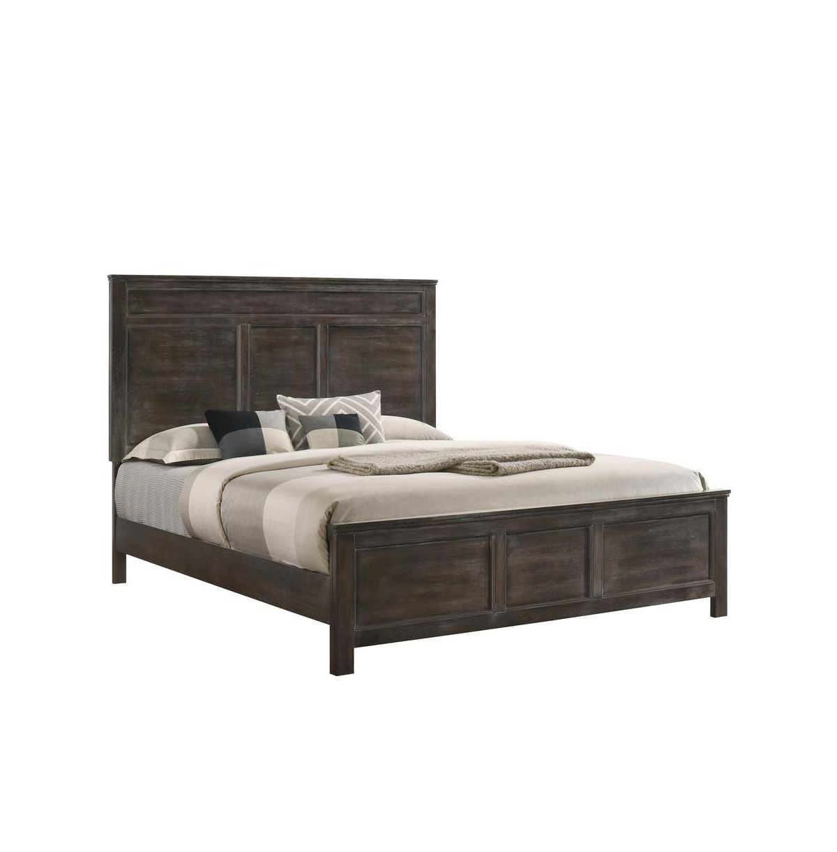 Click here for New Classic Furniture Andover Solid Wood Bed - Bro... prices