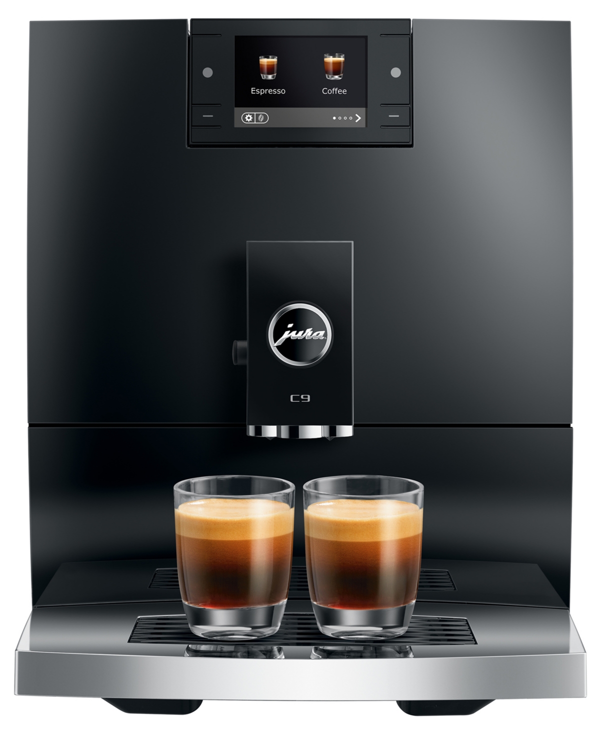 Click here for Jura C9 Fully Automatic Coffee Machine - Piano Bla... prices