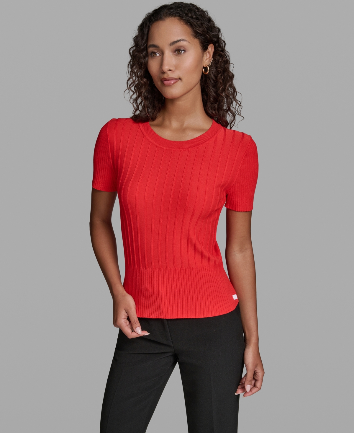 Click here for Karl Lagerfeld Paris Womens Crew Neck Sweater - Ap... prices