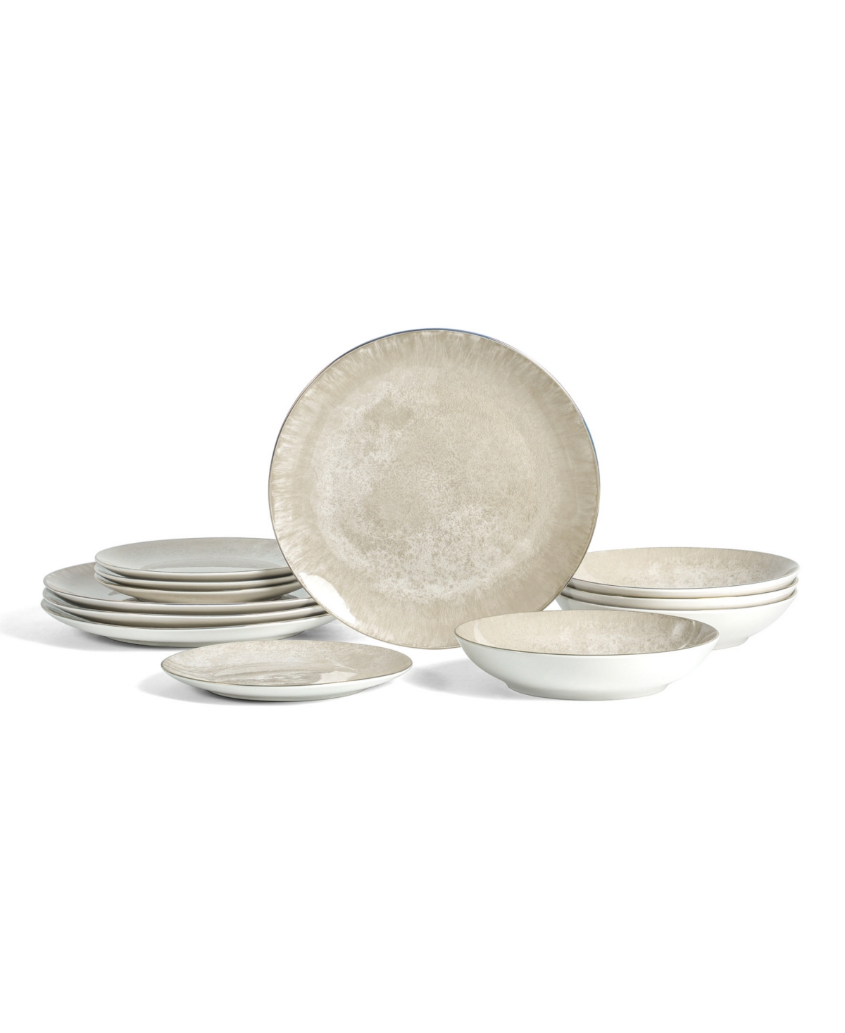 Click here for Christian Siriano Onyx 12-Pc. Dinnerware Set  Serv... prices