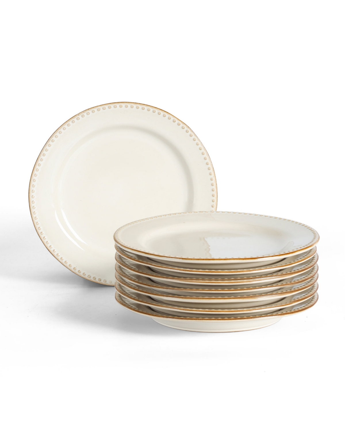 Click here for Stone Lain Comet Dinner Plates  Set of 8 - Cream prices