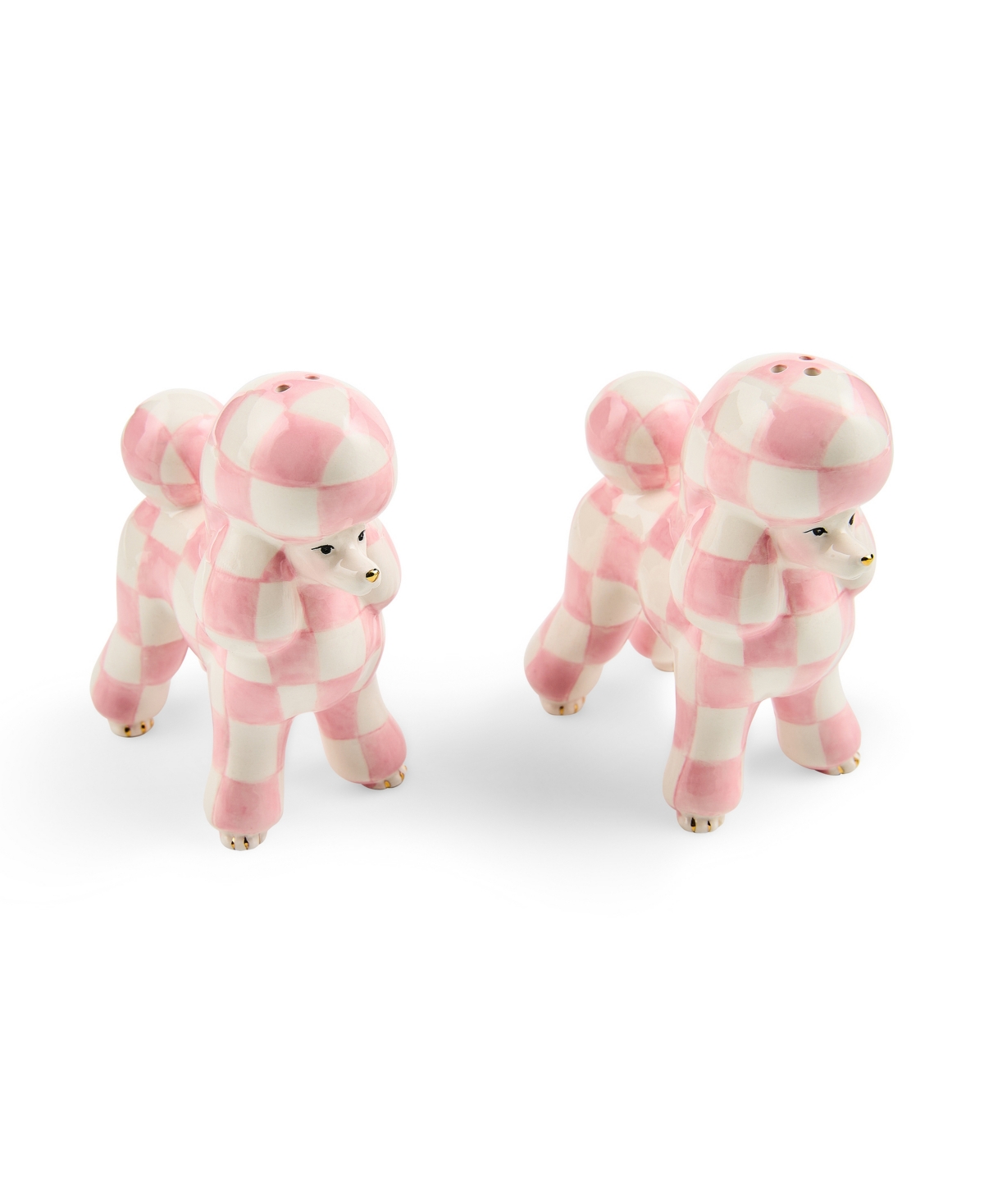 Click here for MacKenzie-Childs Rosy Poodle Salt & Pepper Shakers... prices