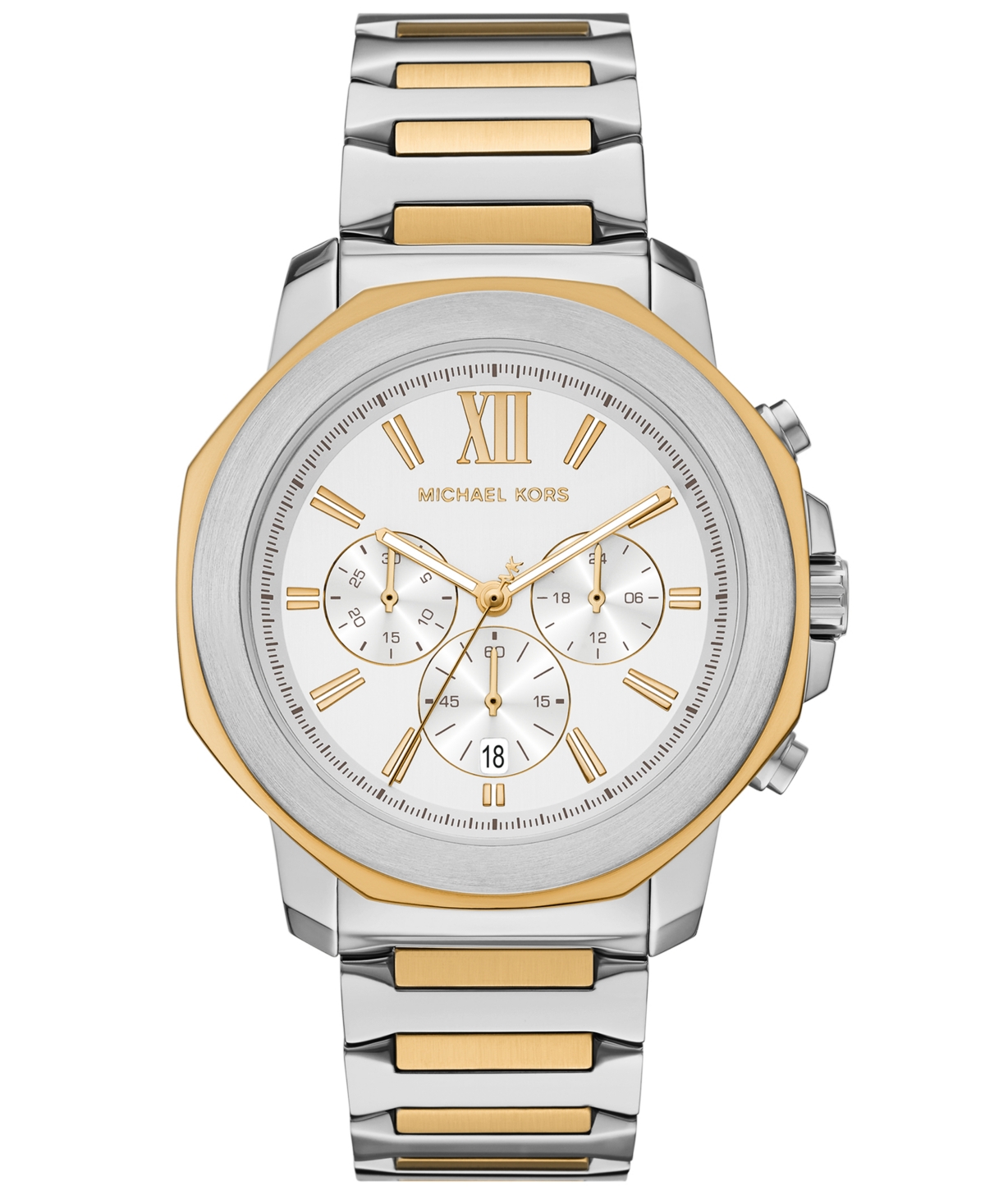 Click here for Michael Kors Mens Prescott Quartz Chronograph Two-... prices