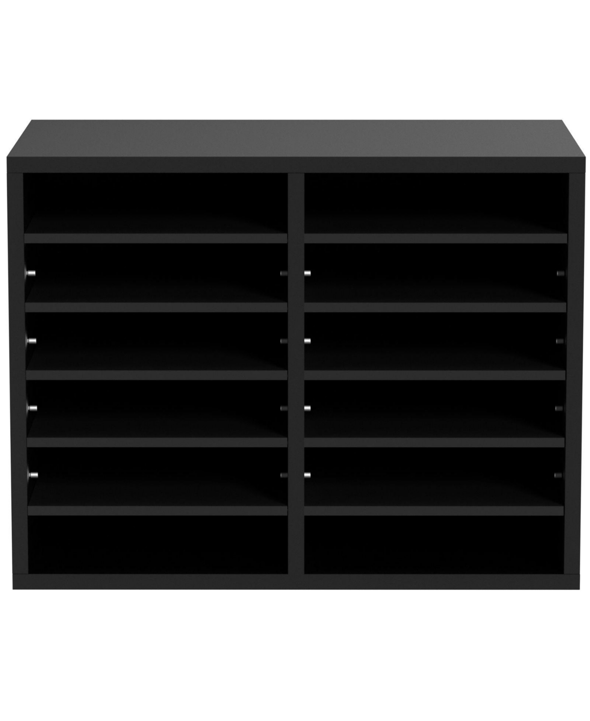 Click here for Sugift Wood Literature Organizer 12 Compartments R... prices