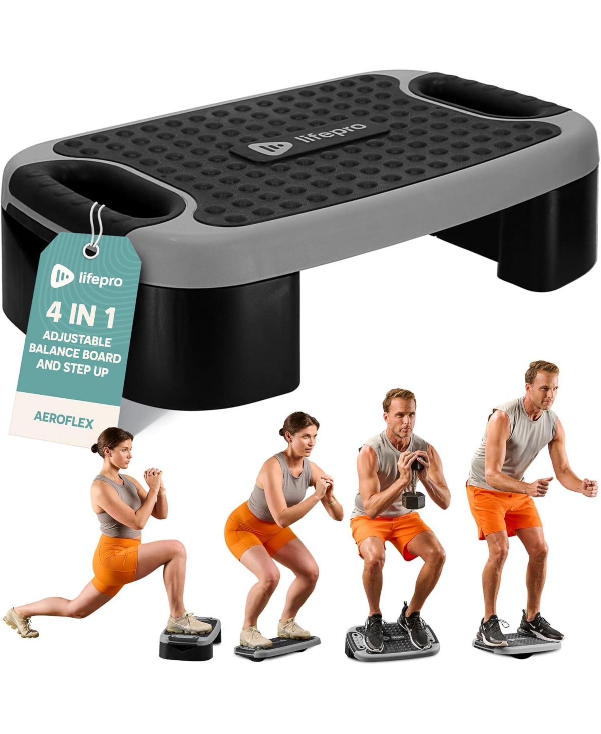 Click here for Lifepro 4-in-1 Aerobic Balance Board & Step Platfo... prices