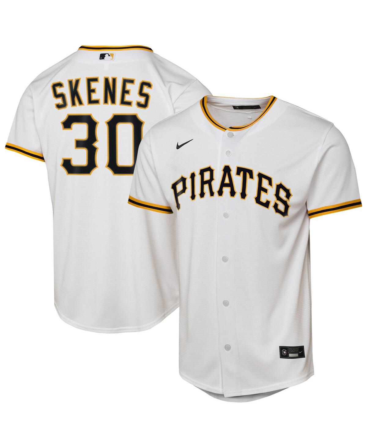 Click here for Nike Big Boys and Girls Paul Skenes White Pittsbur... prices