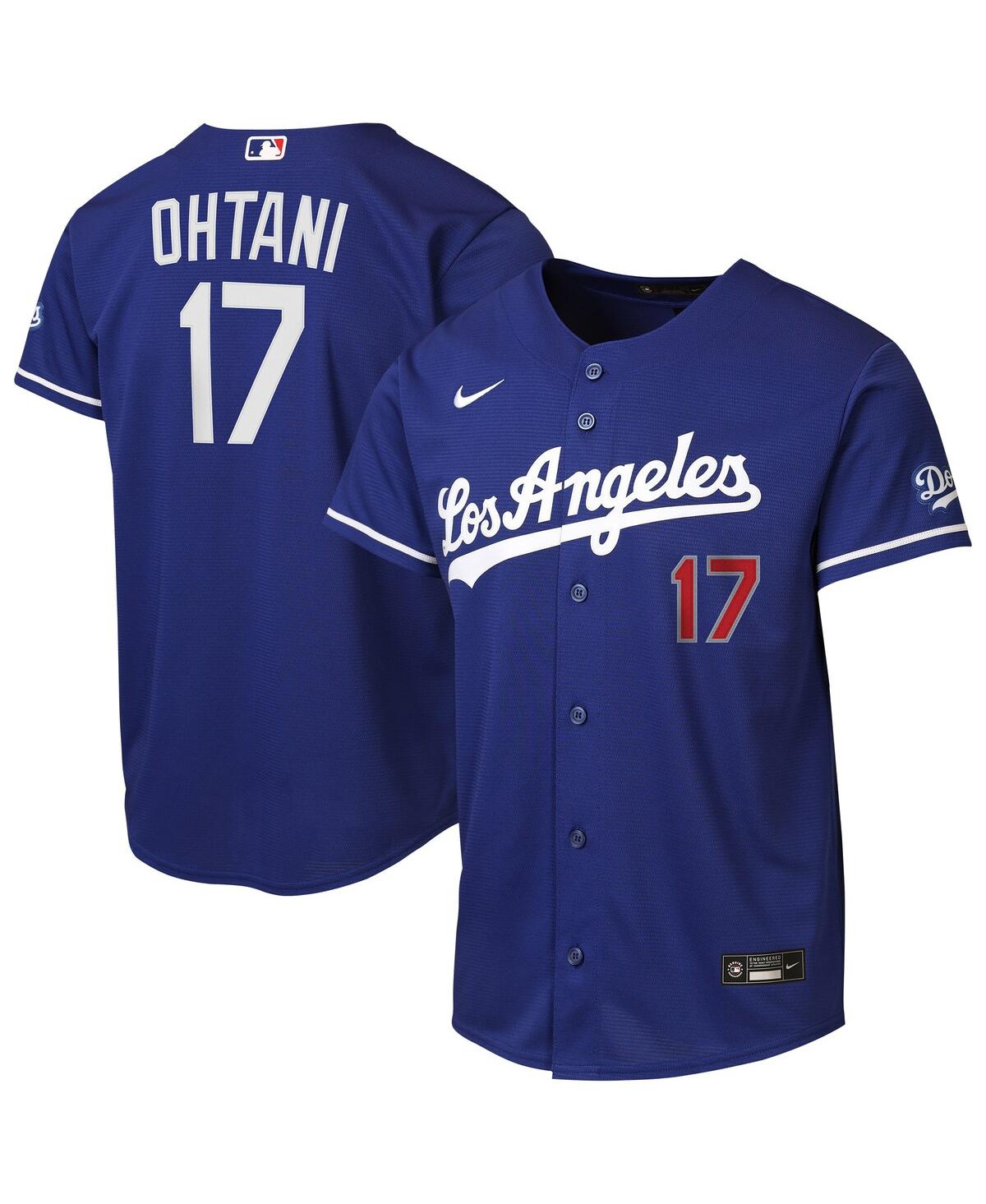Click here for Nike Big Boys and Girls Shohei Ohtani Royal Los An... prices