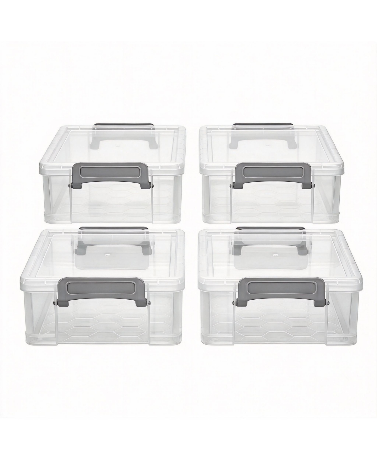 Click here for Gnuadz 4 pack Stackable Translucent Pencil Case Ma... prices