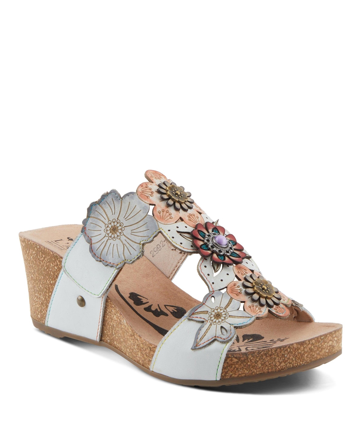 Click here for LArtiste Womens Spring Step Prettypetals Sandal -... prices