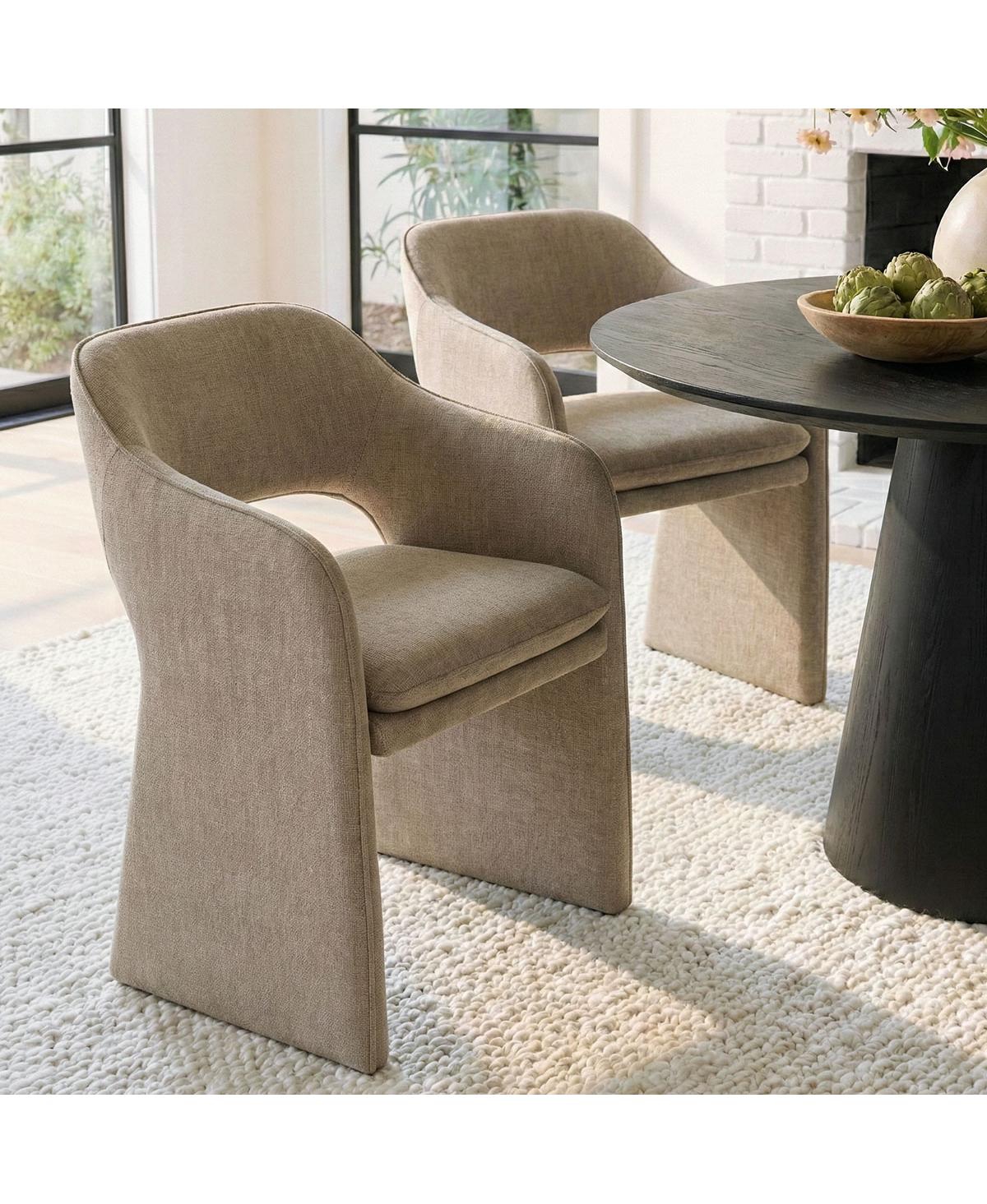 Click here for Maison Boucle Set of 2 Dining Chairs  Upholstered... prices