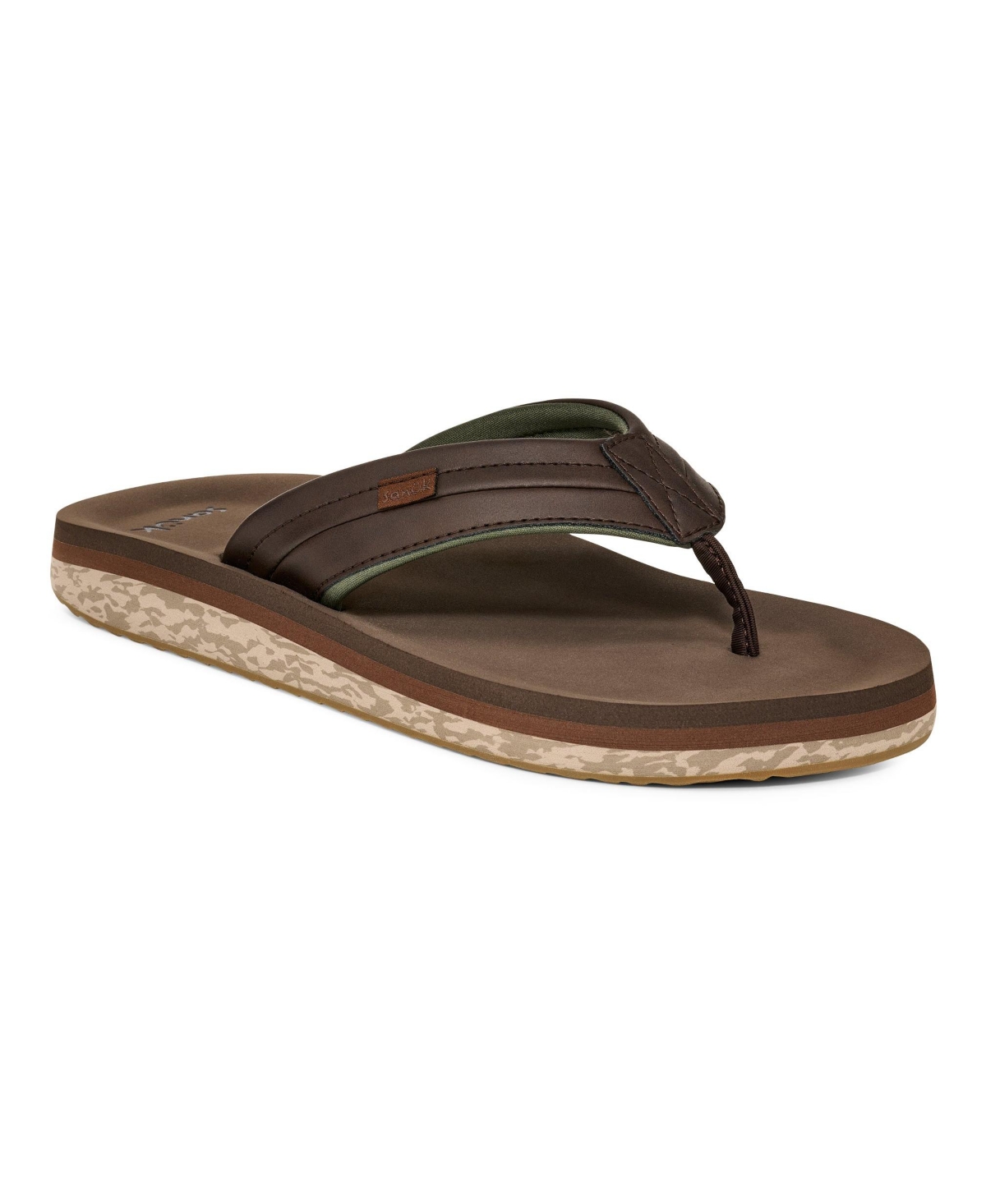 Click here for Sanuk Mens Tiderush - Men Sandals - Dark brown prices