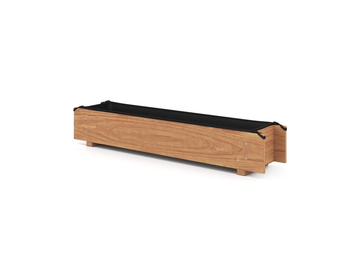 Click here for Slickblue Raised Wood Planter for Vegetables  Herb... prices