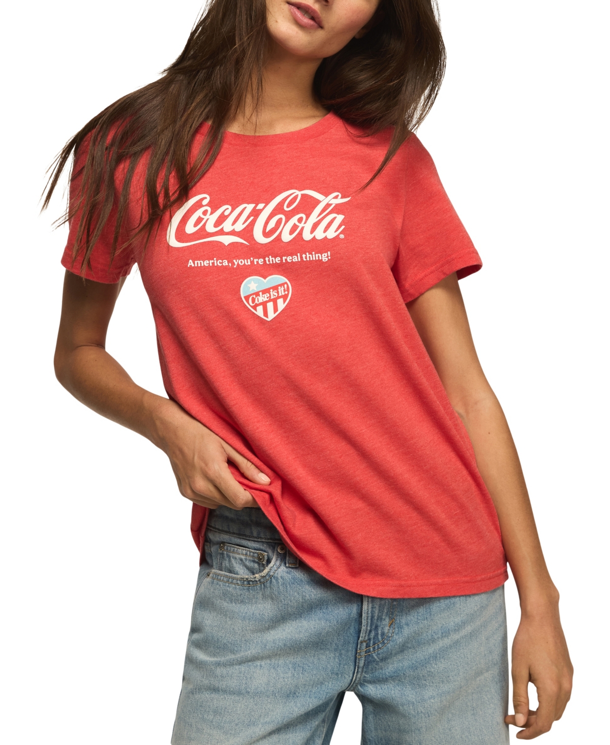 Click here for Lucky Brand Womens Coca Cola America Heart Classic... prices