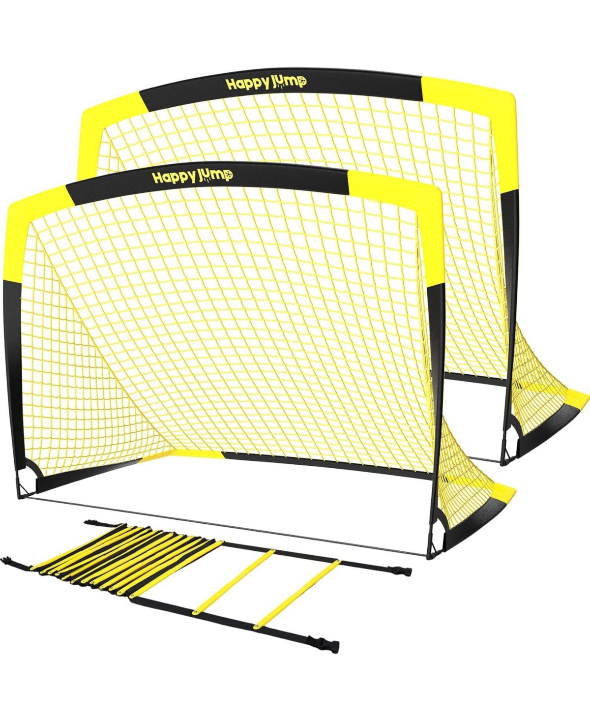 Click here for Happy Jump 5x3.6 Soccer Goal 2 Set with Agility La... prices