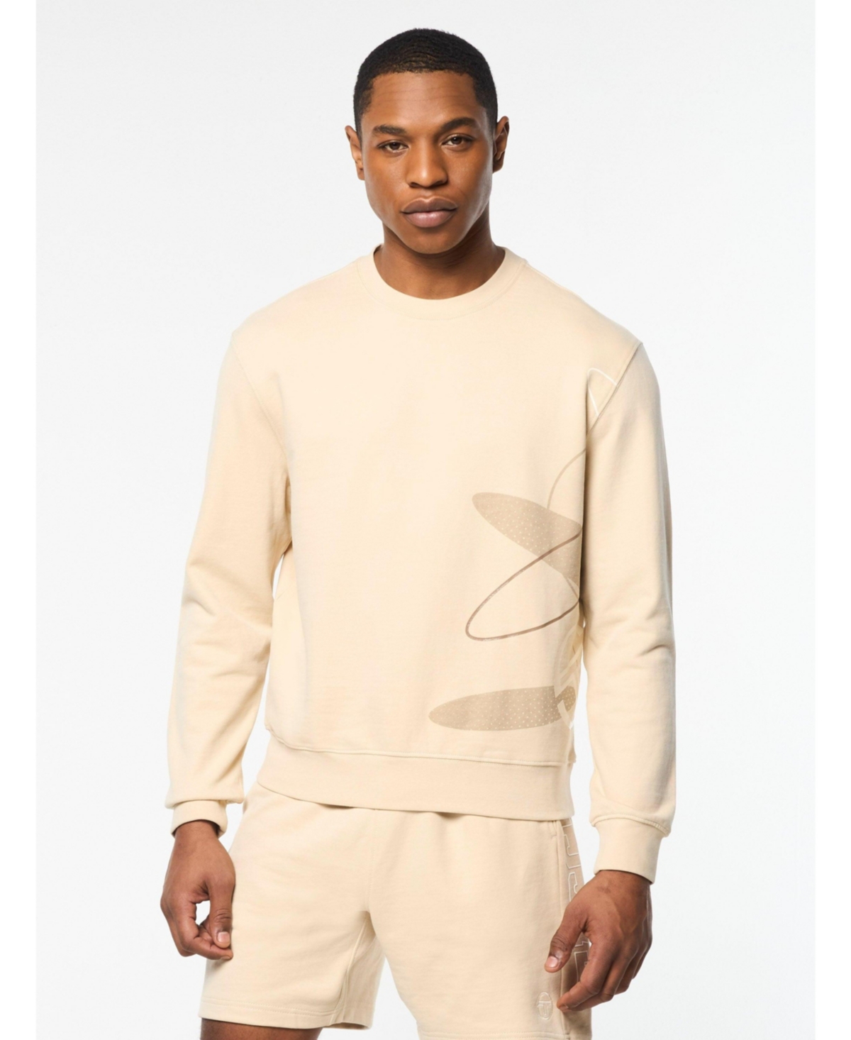 Click here for Sergio Tacchini Mens Ciro Crewneck Sweatshirt - Fo... prices