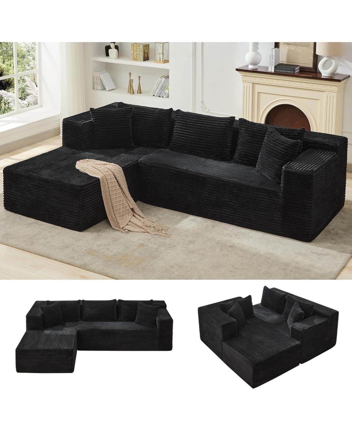 Click here for gaomon Modular Sectional Sofa Cloud Sectional Couc... prices
