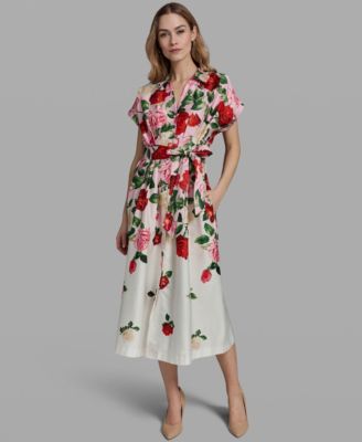 Click here for Karl Lagerfeld Paris Womens Printed Collared Shirt... prices