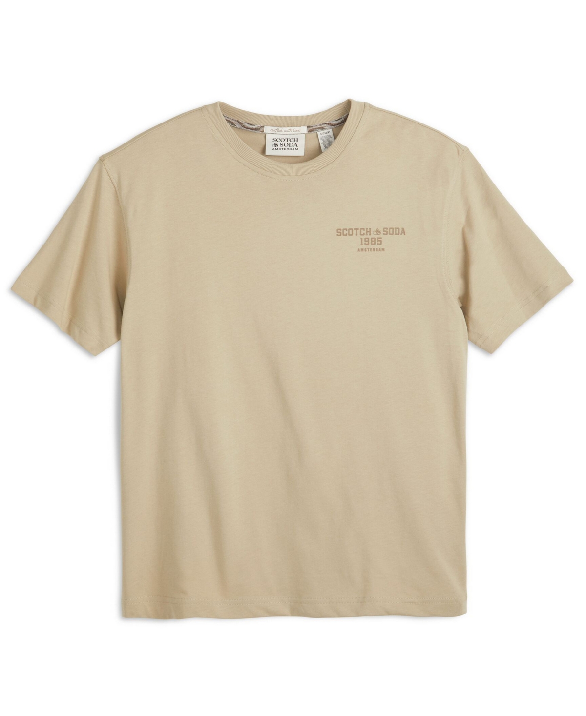 Click here for Scotch & Soda Mens Regular-Fit Crewneck T-Shirt -... prices