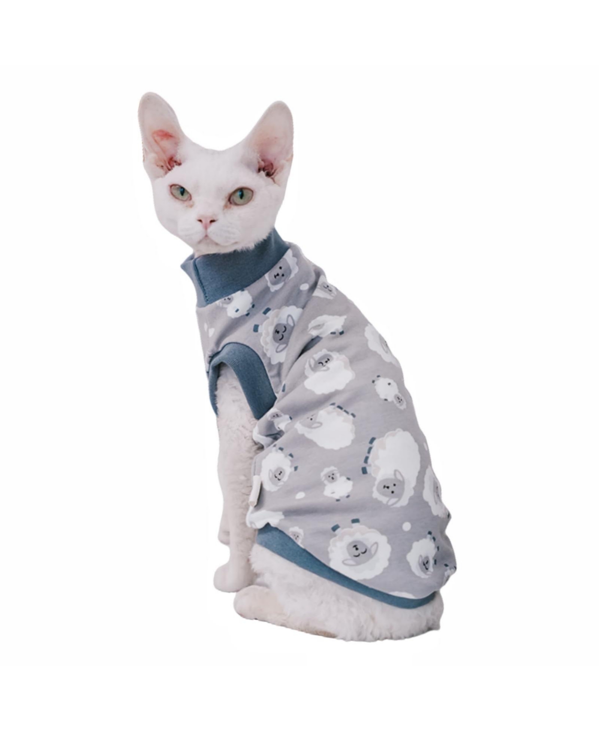 Click here for Aronkl Hairless Cat Cotton T-shirts Sleeveless Rou... prices