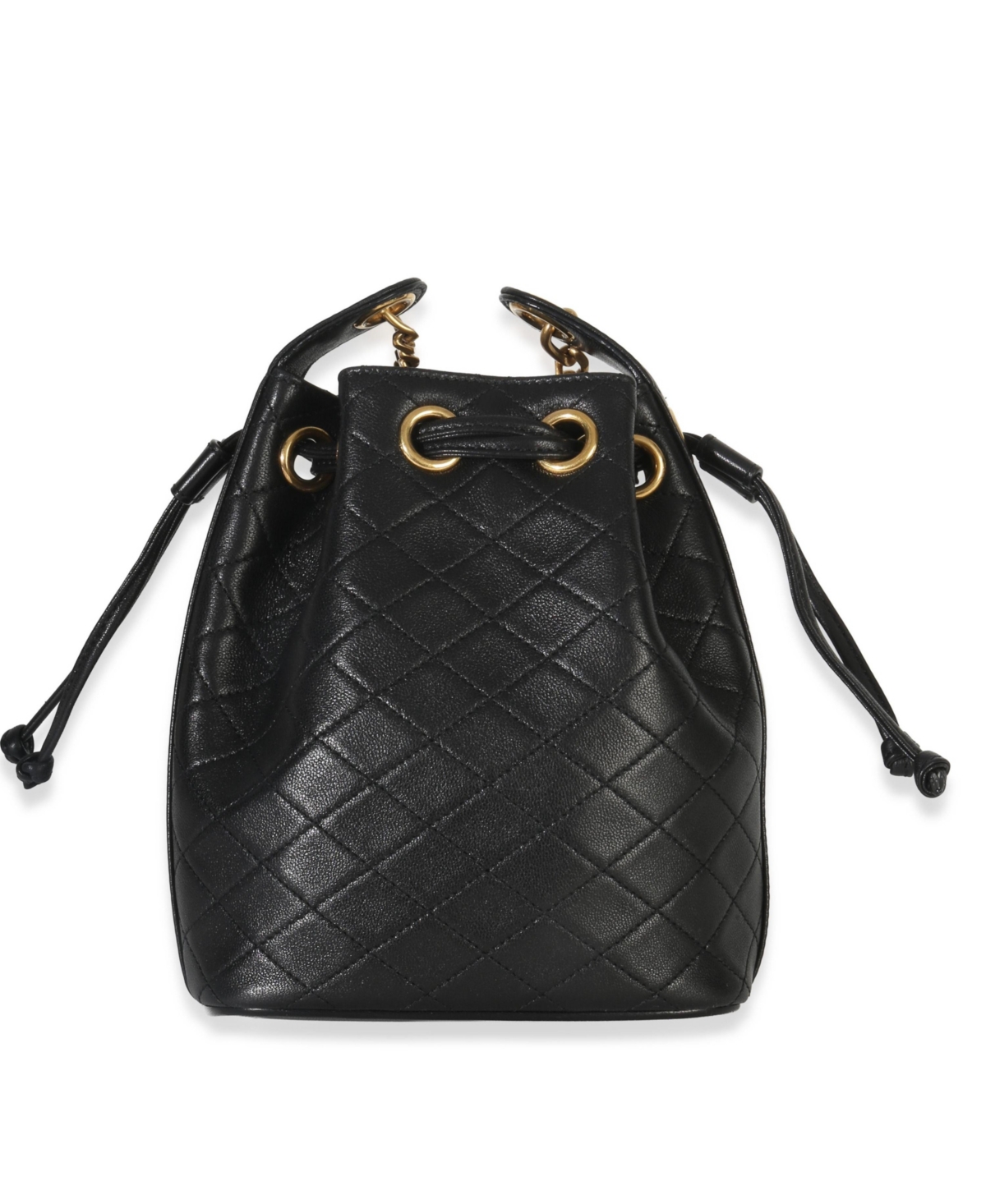 Click here for Pre-Owned Saint Laurent Black Quilted Lambskin Cas... prices