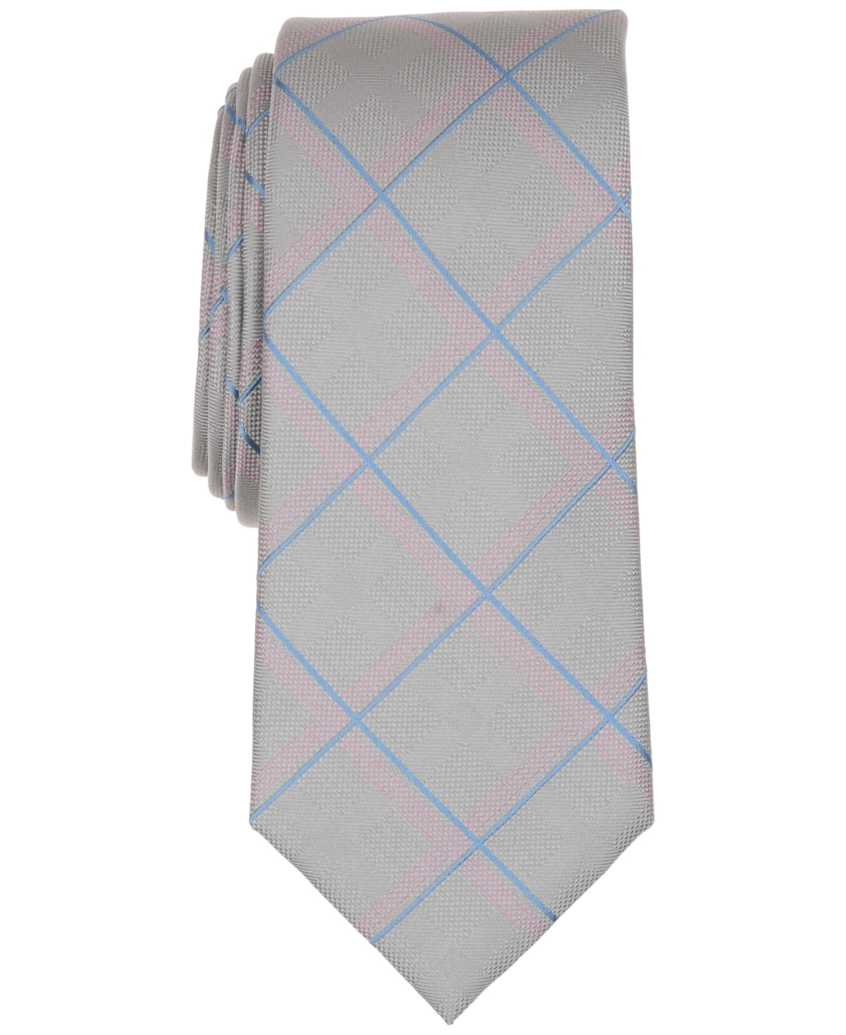 Click here for Michael Kors Mens Maison Grid Tie - Silver prices