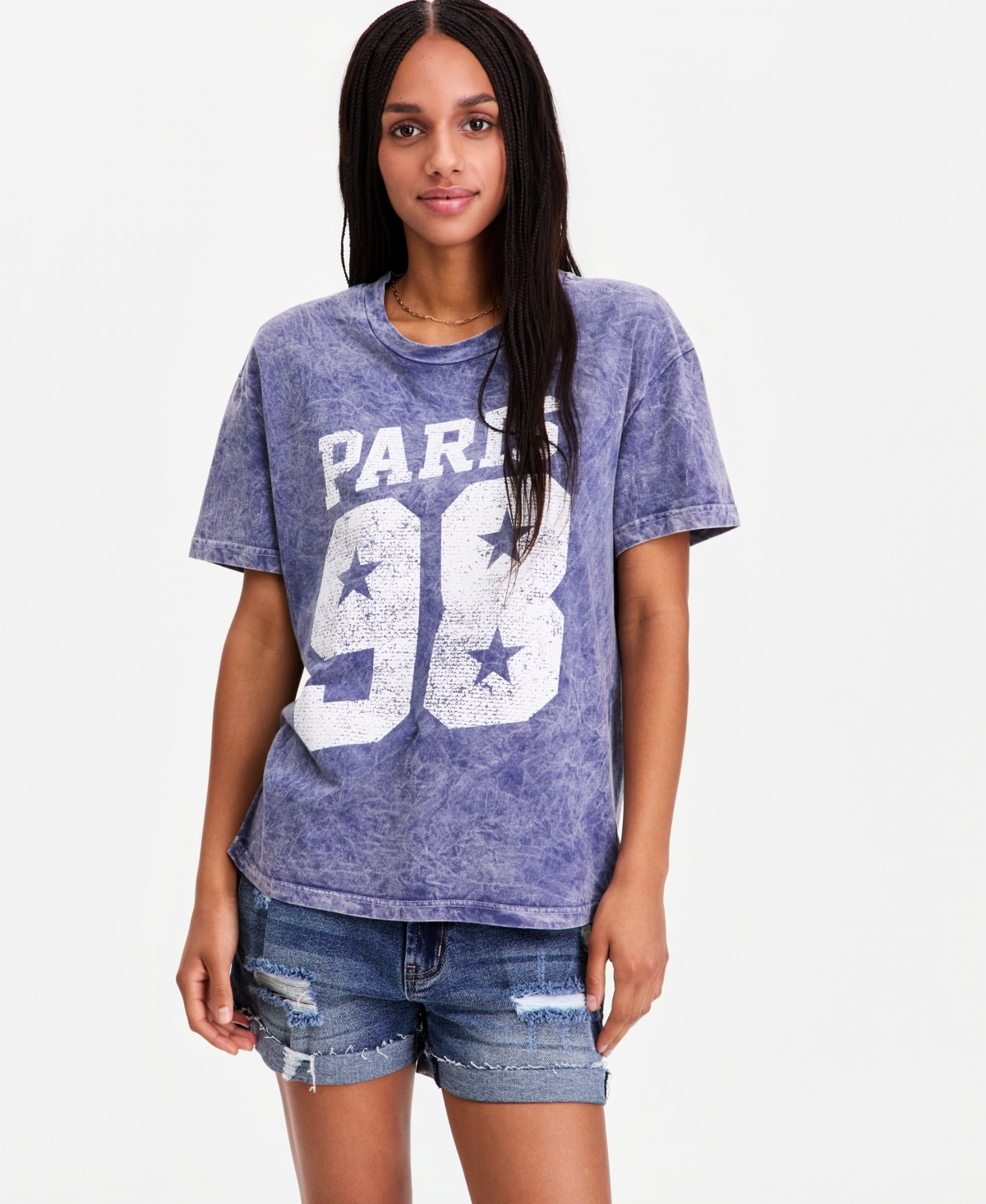 Click here for Rebellious One Juniors Cotton Paris 98 Mineral Was... prices