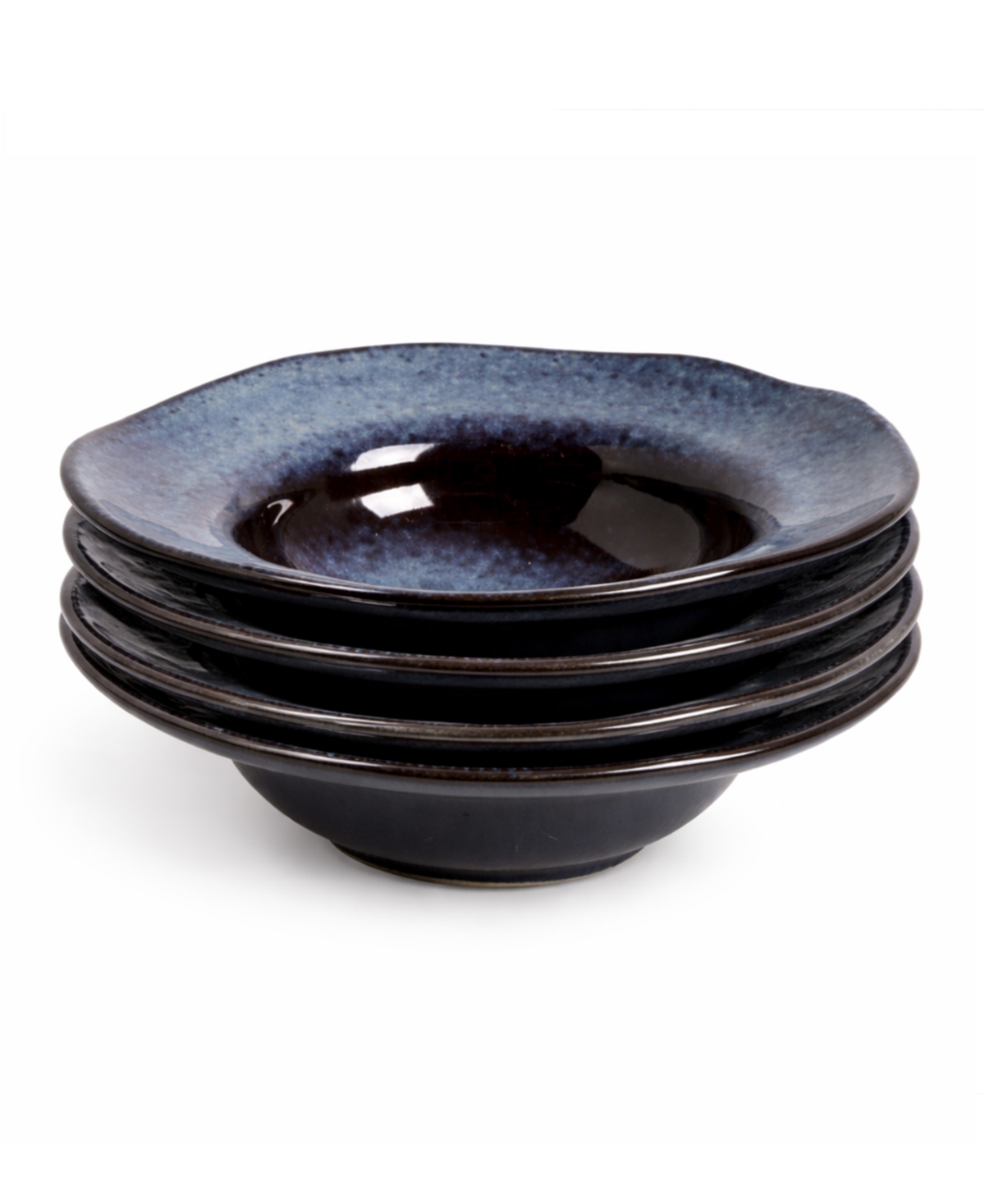 Click here for Porto Brasil Stoneware Deep Rim Dessert Plates  Se... prices