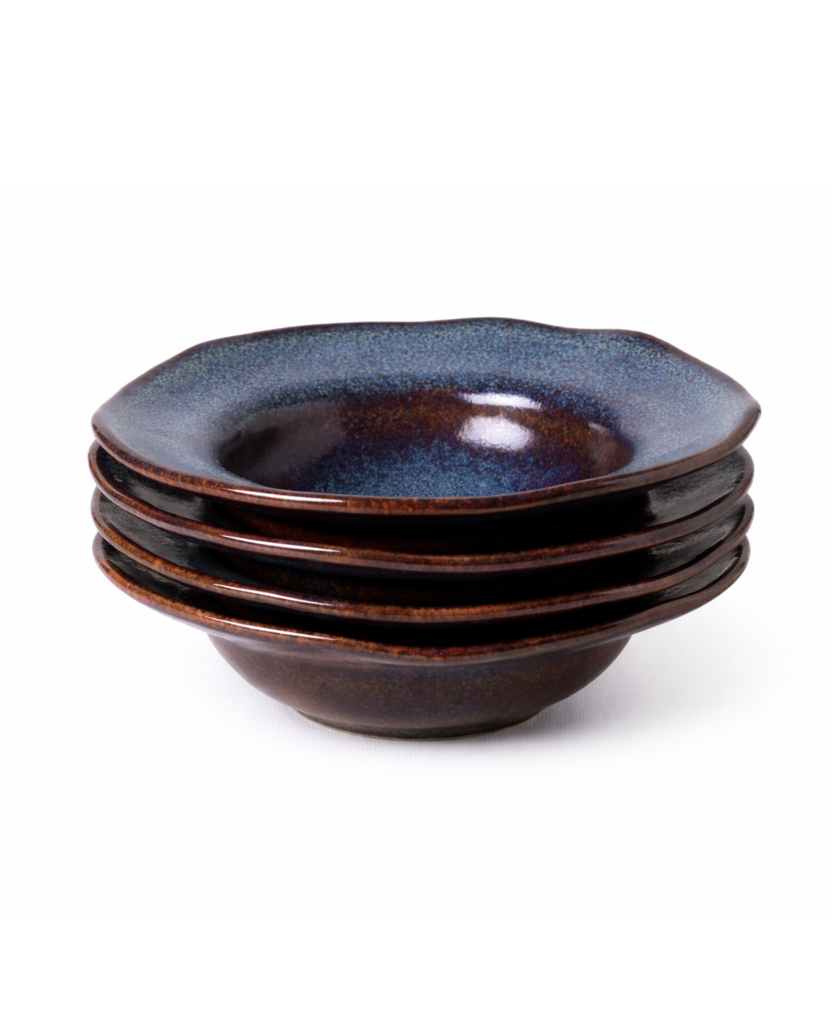 Click here for Porto Brasil Stoneware Deep Rim Dessert Plates  Se... prices