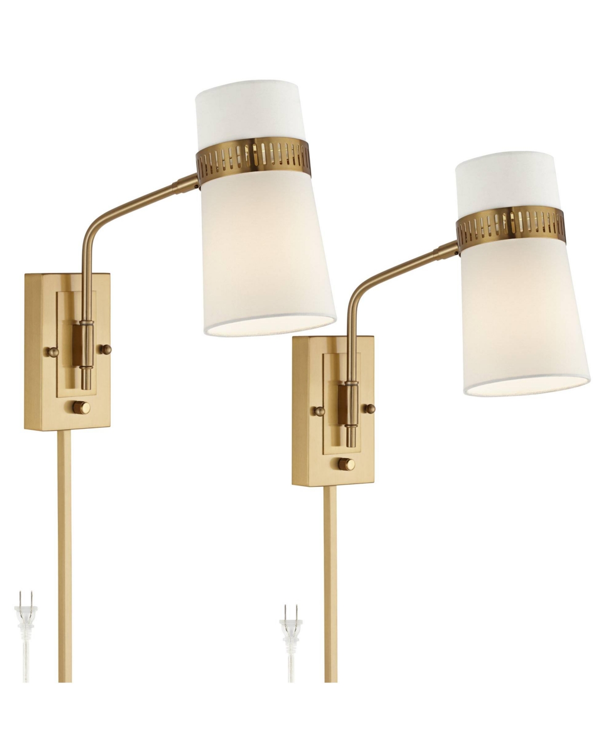 Click here for Possini Euro Design Cartwright Modern Wall Lamp Se... prices