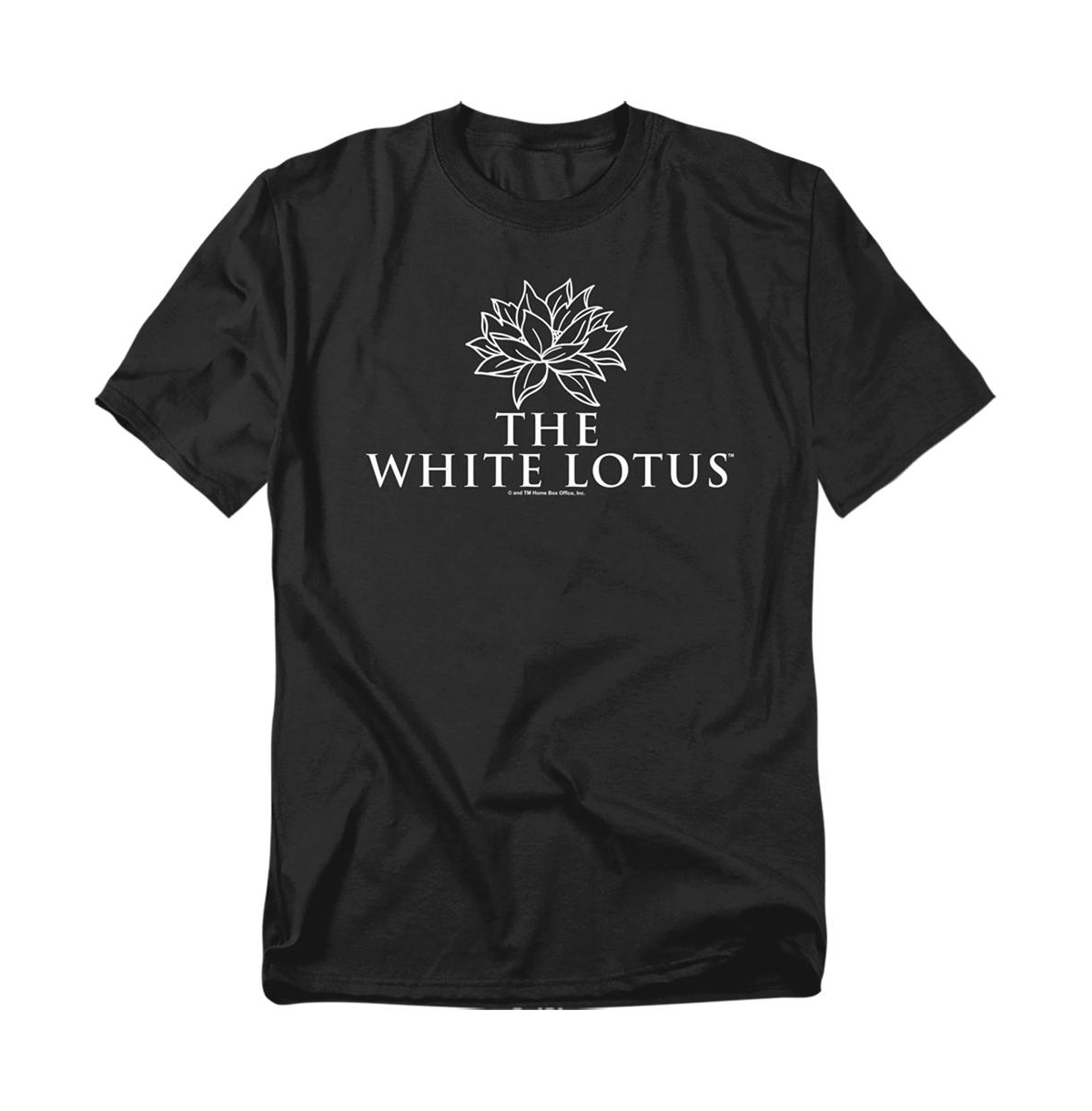 Click here for Logovision Mens The White Lotus Stacked Logo Darks... prices