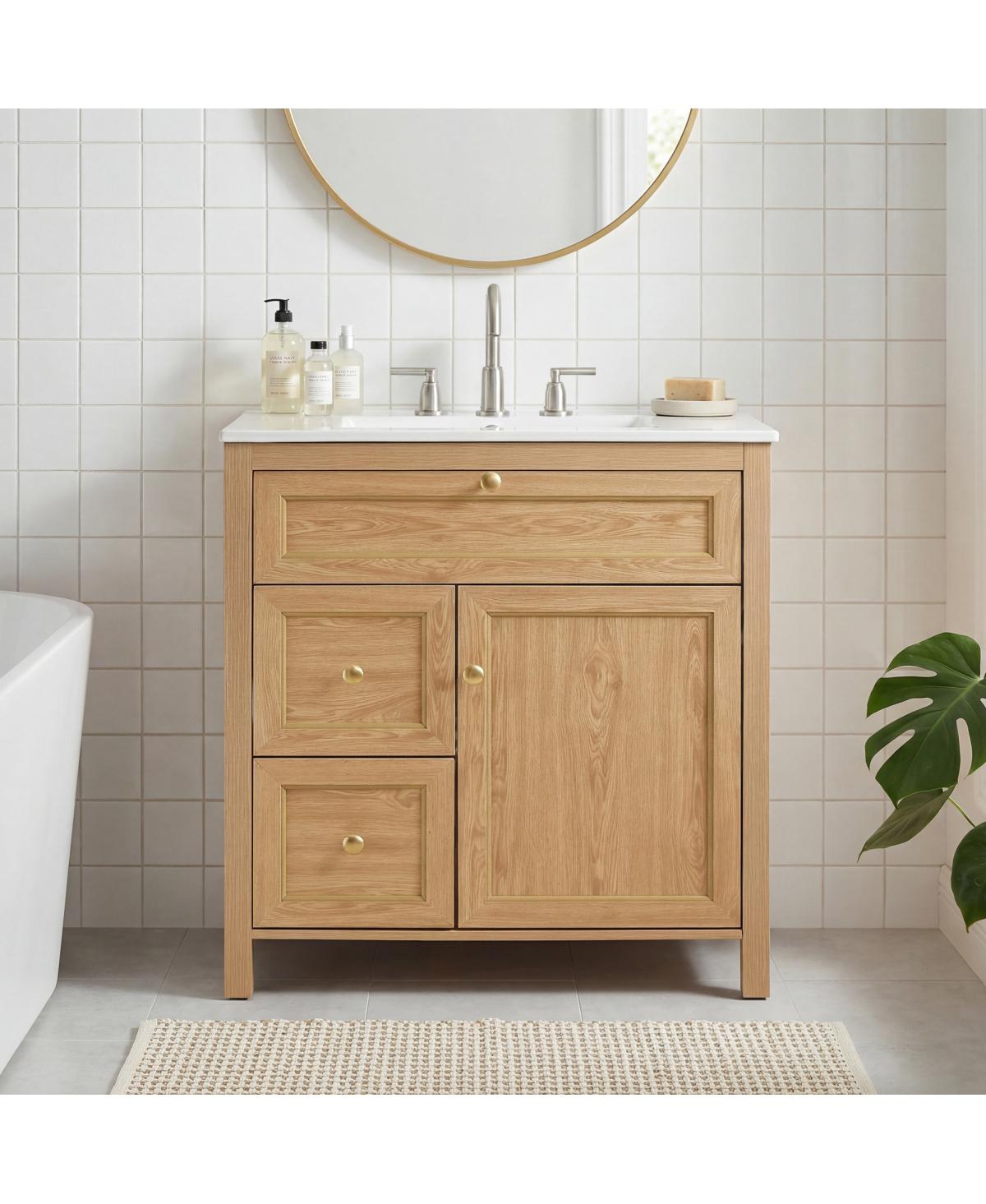 Click here for Sillysis 30 Inch Bathroom Vanity with Sink  Freest... prices