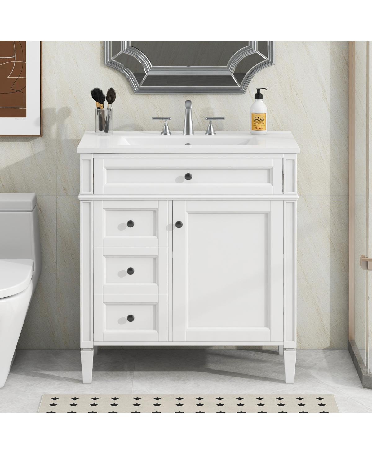 Click here for Sillysis Bathroom Vanity with Ceramic Sink  Solid... prices