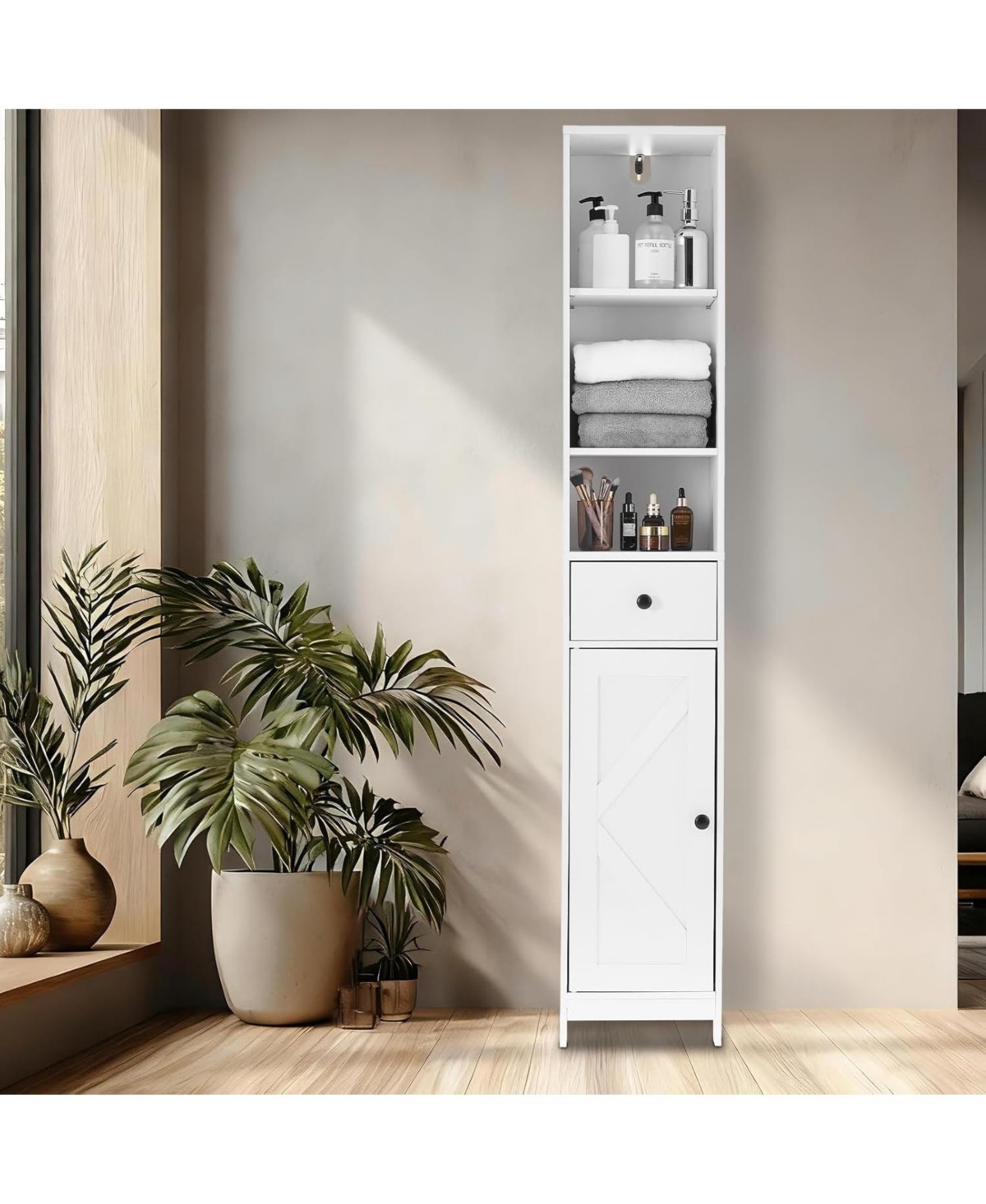 Click here for gaomon Tall Bathroom Storage Cabinet  66.9 Modern... prices