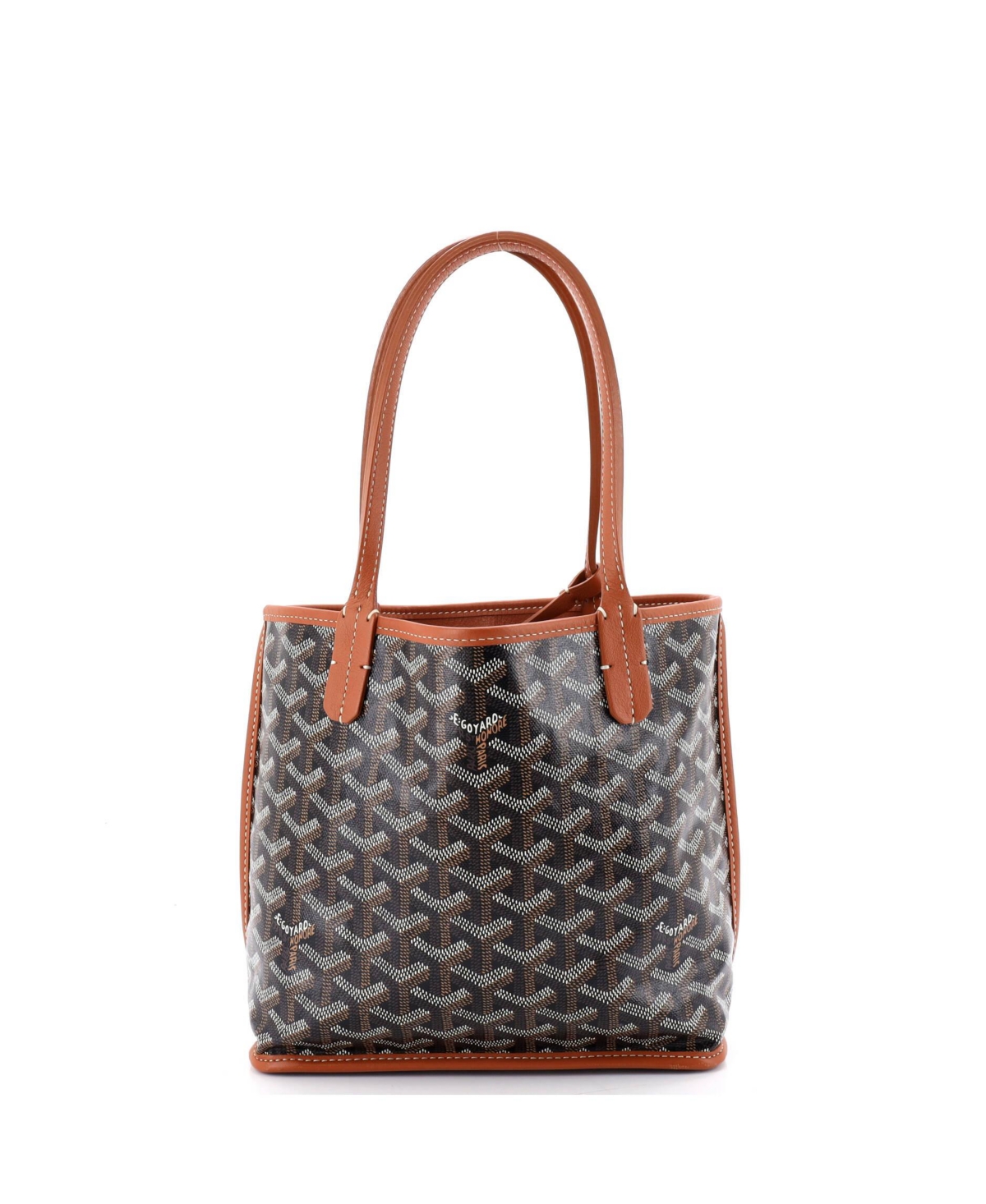 Click here for Pre-Owned Goyard Mini Anjou Reversible Tote Coated... prices
