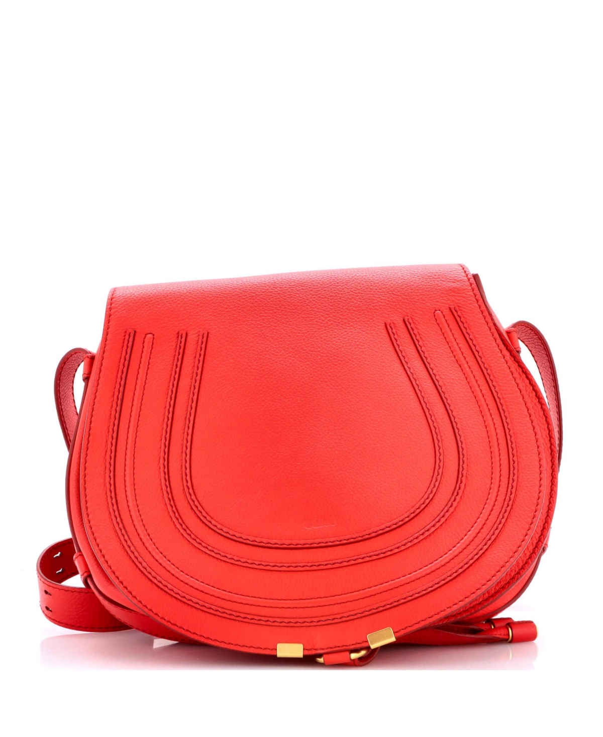 Click here for Pre-Owned Chloe Medium Marcie Crossbody Bag Leathe... prices