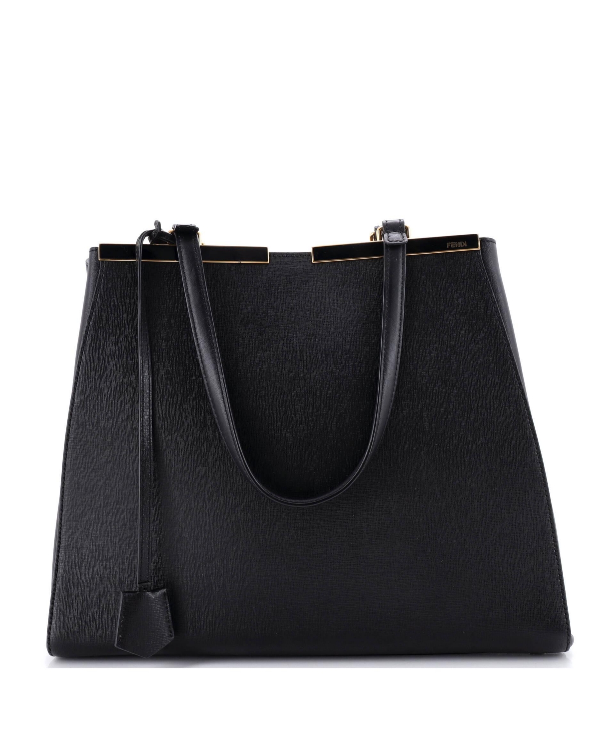 Click here for Pre-Owned Fendi Large 3Jours Bag Leather - Black prices