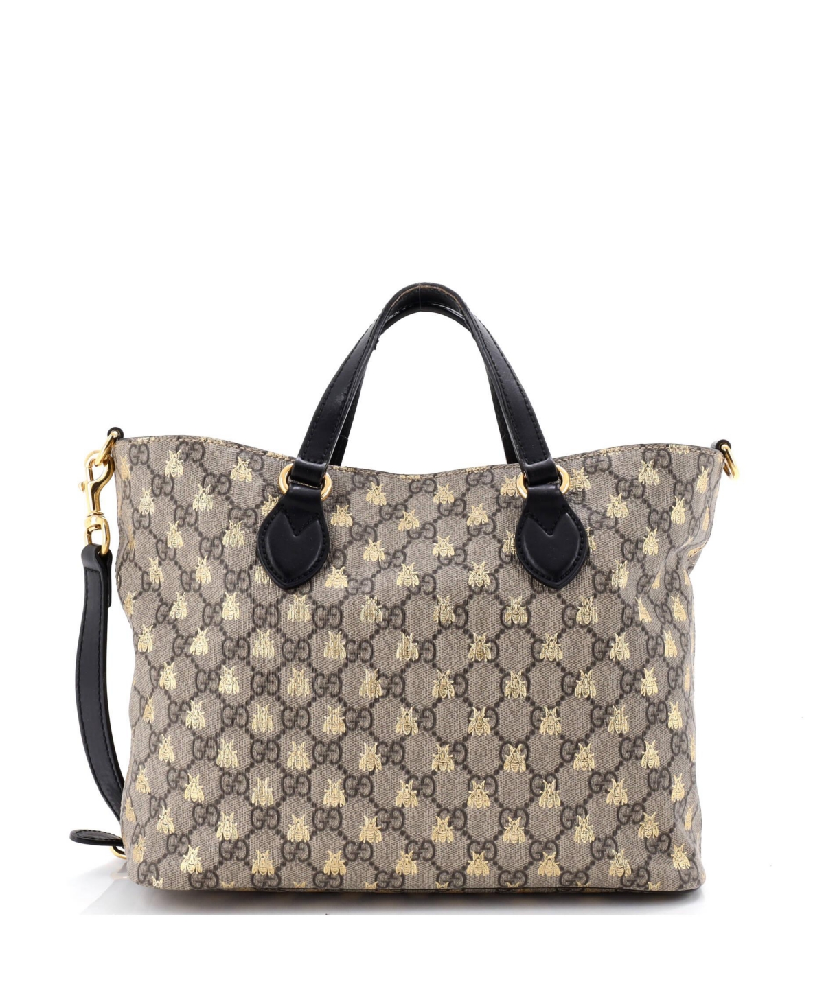 Click here for Pre-Owned Gucci Small Convertible Soft Tote Printe... prices