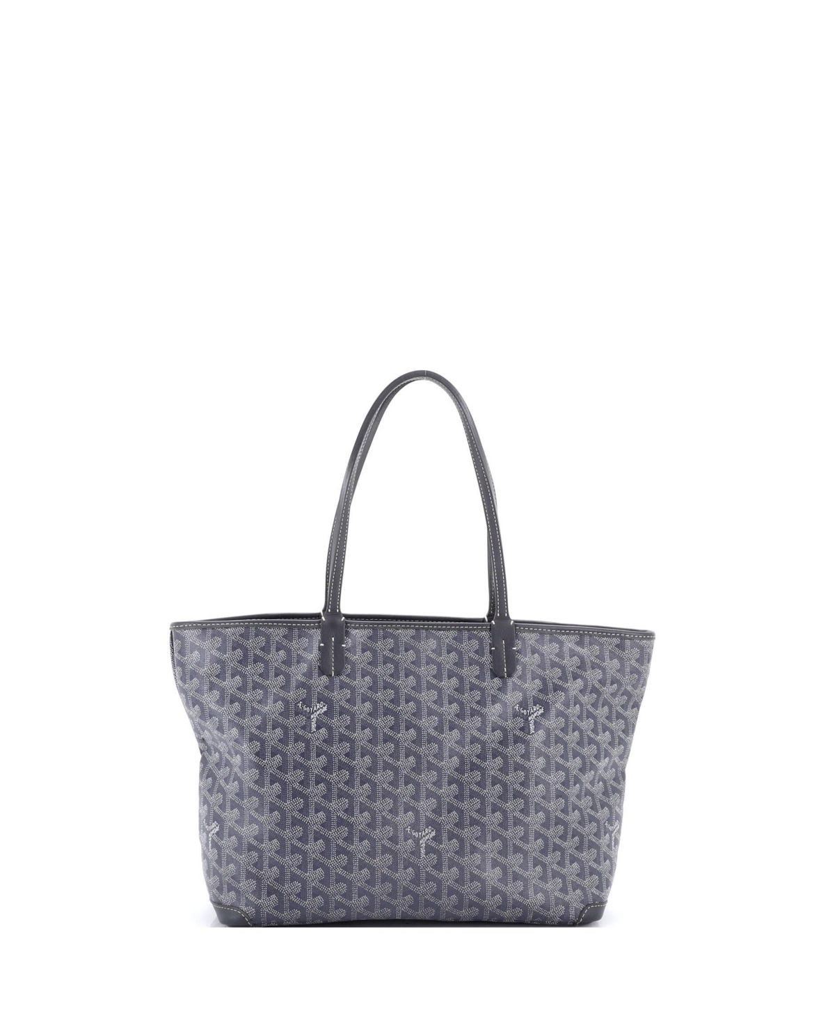 Click here for Pre-Owned Goyard Pm Artois Tote Coated Canvas - Gr... prices