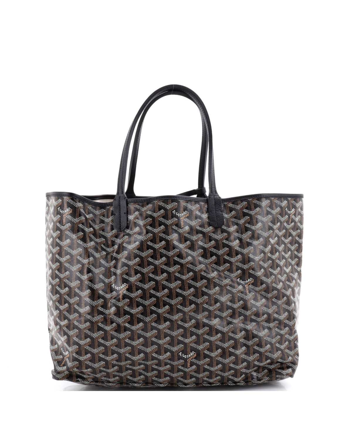 Click here for Pre-Owned Goyard Pm Saint Louis Tote Coated Canvas... prices
