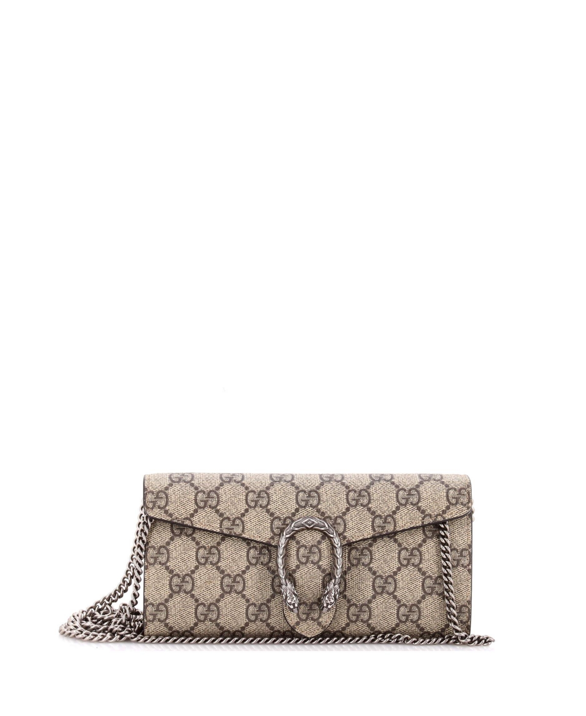 Click here for Pre-Owned Gucci Long Dionysus Chain Wallet Gg Coat... prices