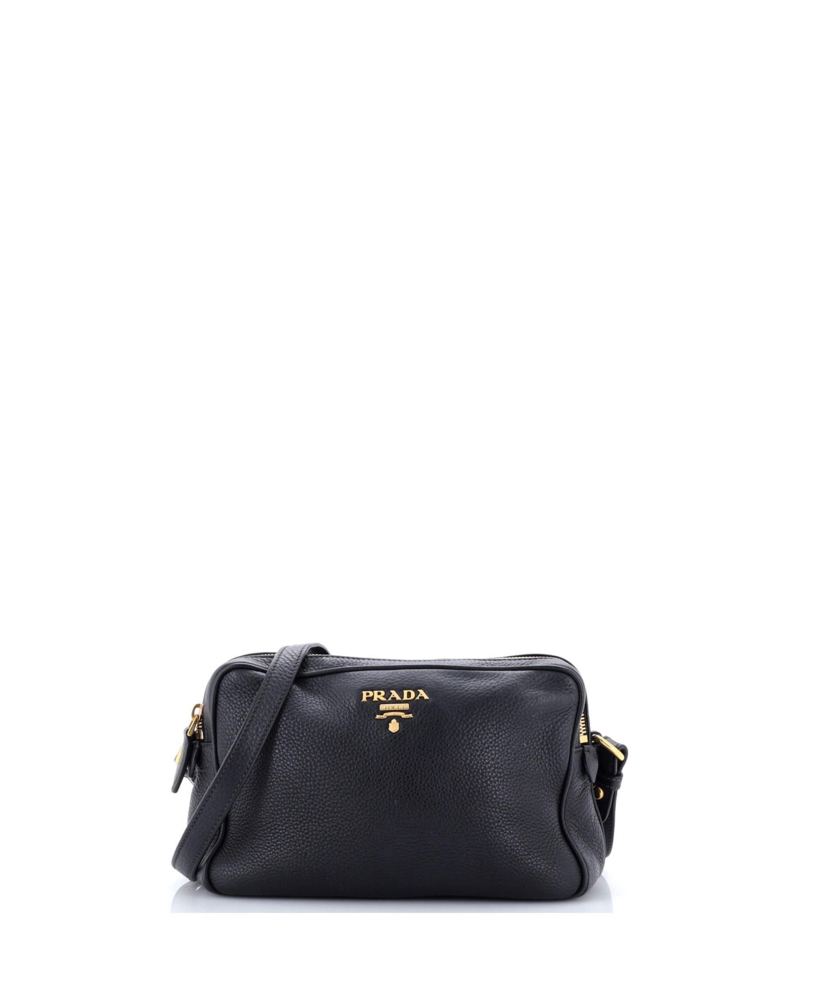 Click here for Pre-Owned Prada Double Zip Camera Bag Vitello Dain... prices