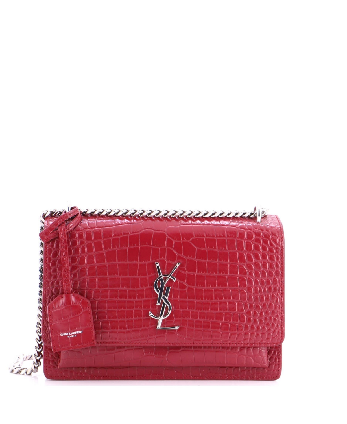 Click here for Pre-Owned Saint Laurent Medium Sunset Crossbody Ba... prices
