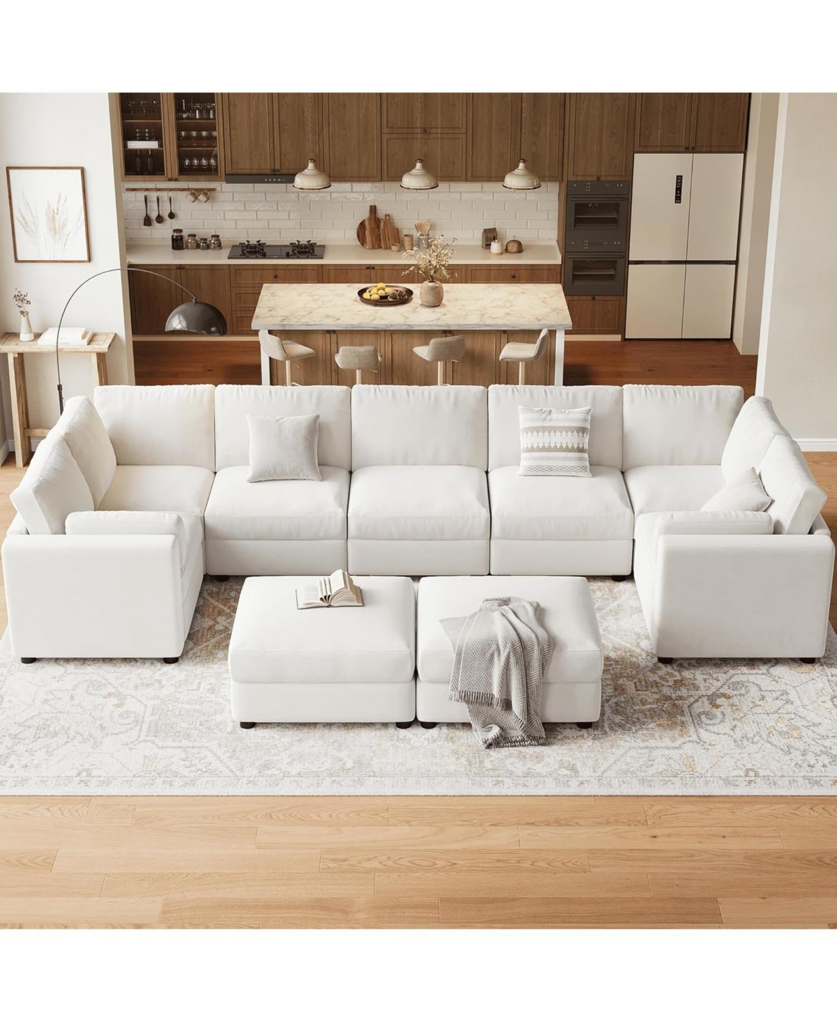 Click here for gaomon Modular Sectional Sofa- 9-Seater L-Shaped C... prices