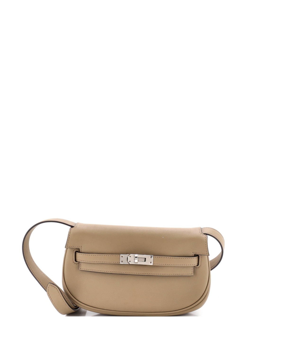 Click here for Pre-Owned HERMES Kelly Moove Bag Swift - Natural prices
