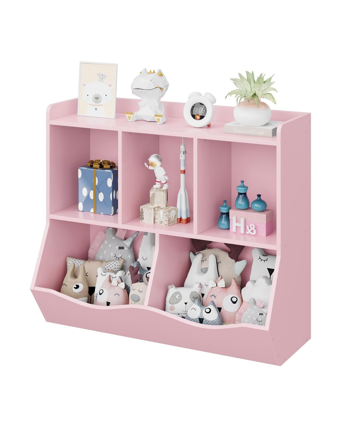 Click here for gaomon Wooden Kids Bookshelf and Toy Storage  Chil... prices