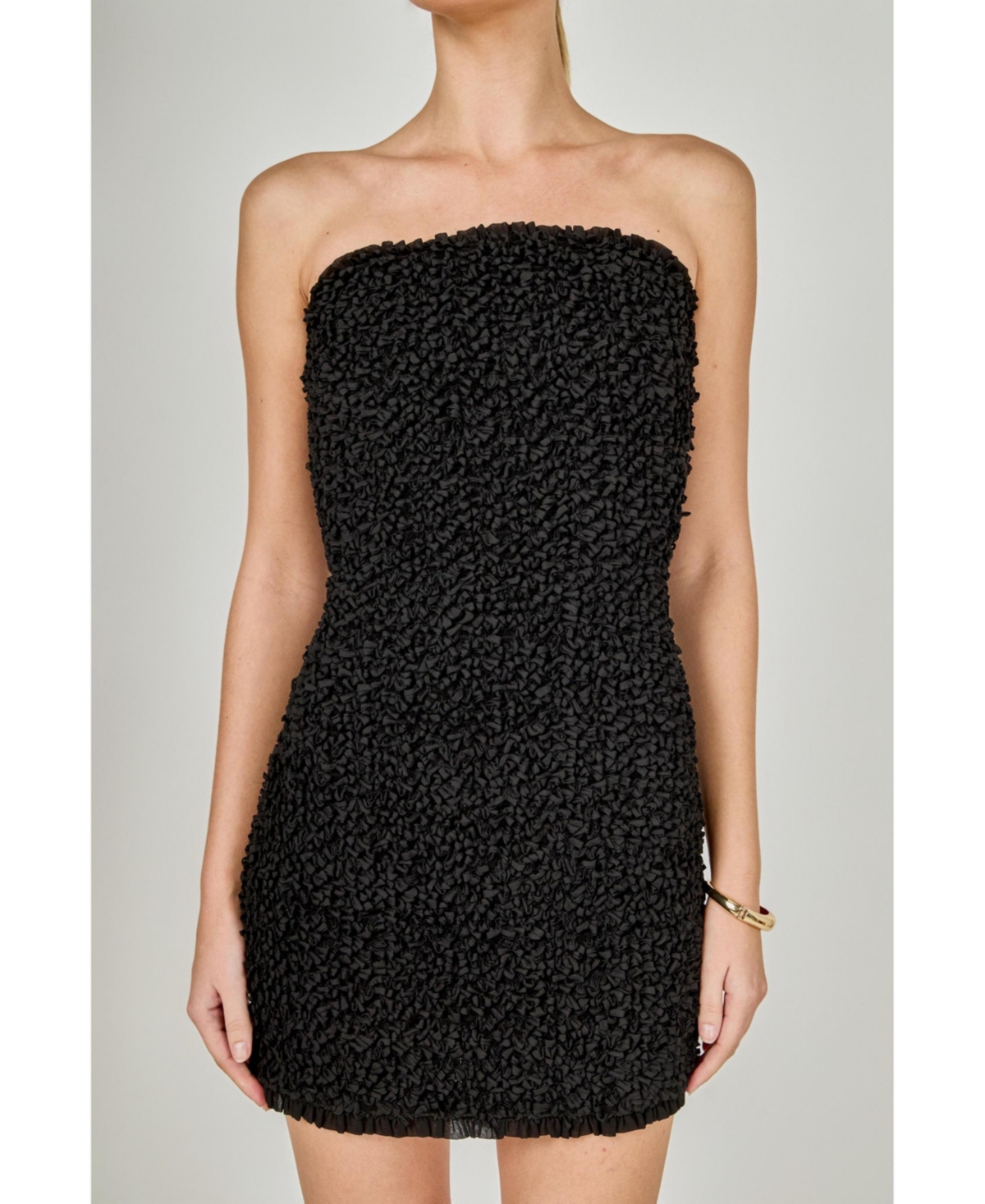 Click here for endless rose Womens Smocking detail tube mini dres... prices